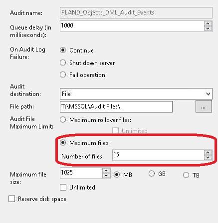 Nebraska SQL From DBA ANDY Error 33206 SQL Server Audit Failed To Create The Audit File