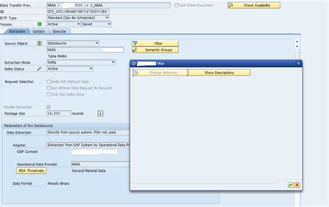 Solved Dtp Filter Field Selection Missing Bw 74 Sap Community
