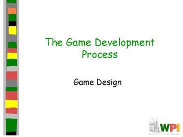 PPT The Game Development Process PowerPoint Presentation Free To Download Id Be NWJjZ