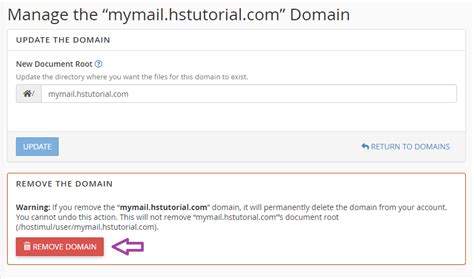 How To Remove Domain From Your Cpanel Account Cpanel