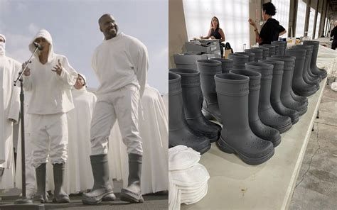 Kanye West Big Rubber Boots Shop Prices Th