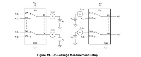 Ts12a44514 Test Setup To Measure Input Leakage Current Switches And Multiplexers Forum