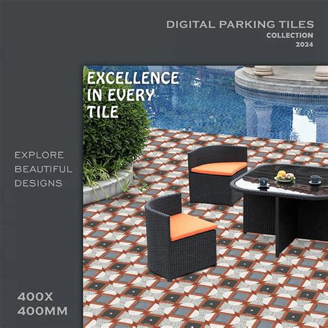 Ceramic Parking Tile 16 X 16 600x600 Mm At ₹ 129 Box In Morbi Id 2854650391397