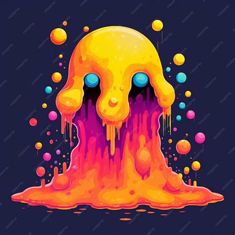 Premium Ai Image Melted Alion