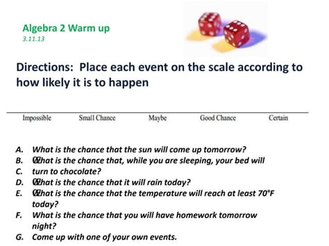 Precalc Probability 2014 Pptx Physics Science