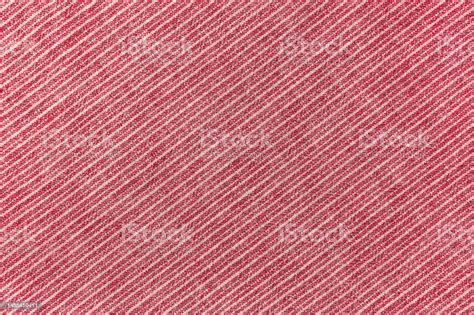 줄무늬 대각선 패턴을 배경으로 한 자연스러운 빨간 린넨 질감 벽지 0명에 대한 스톡 사진 및 기타 이미지 0명 가리기 걸레 Istock