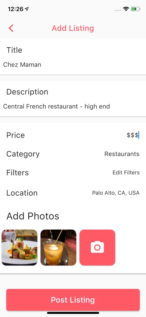 Universal Listings Flutter App Template Download Source Code