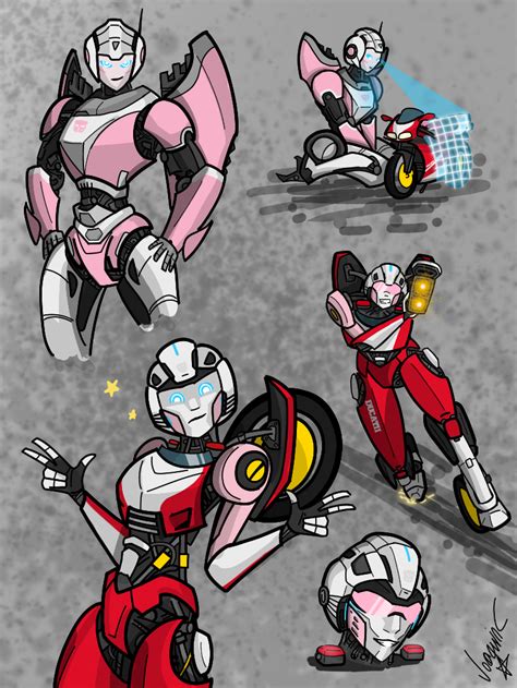 I Drew Arcee R Transformemes