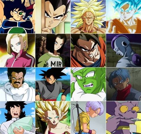 만화 드래곤볼 최근 인기투표 Top 20  스퀘어 카테고리