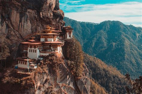 The Tigers Nest Temple Kuil Suci Di Bhutan