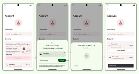 User Authentication With Passkeys Mobile Android Developers