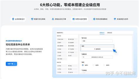 2023企业数字化转型必备：五款低代码软件核心优势与应用场景 知乎