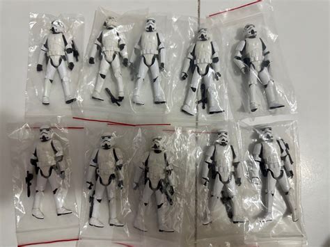 Hasbro Star Wars Army Builder Set Of 10 Stormtrooper Hobbies And Toys