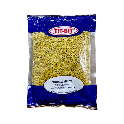 Tit Bit Dhanadal Yellow 200g — Spice Divine