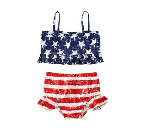 Stars And Stripes Swimsuit Lennon Sage Co