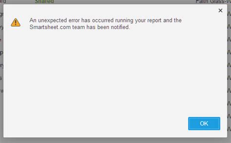 Unable To Access Reports — Smartsheet Community