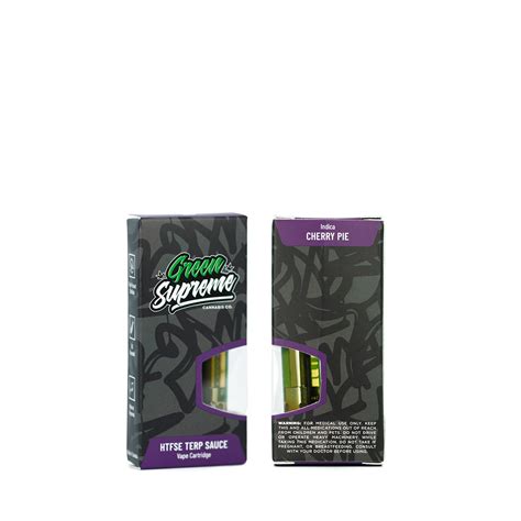 Green Supreme Cherry Pie Thc Vape Cart Green Supreme Cannabis Co