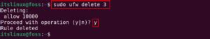 How To List And Delete UFW Firewall Rules Its Linux FOSS
