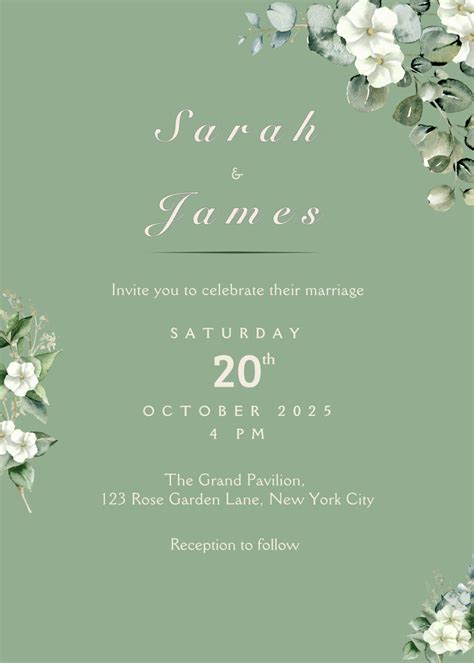 All In One Wedding Invitation Bundle For Canva Canva Pro Gulugulus Ko Fi Shop