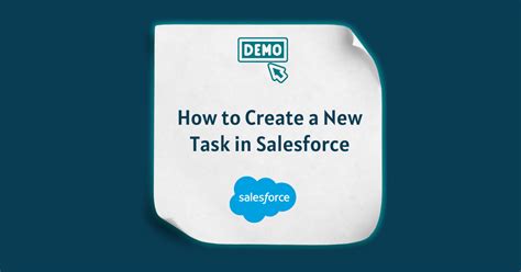 How To Create A New Task In Salesforce 1 Min Guide