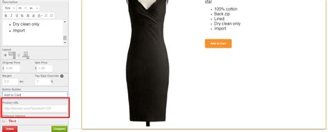 Adding A Product Widget To A Website Using Paypal Or Custom Url