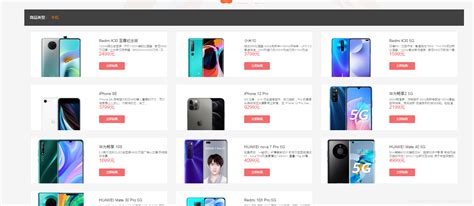 Java项目前后端分离网上手机商城平台系统设计和实现javavueredisspringbootmysqlssm前后台网络