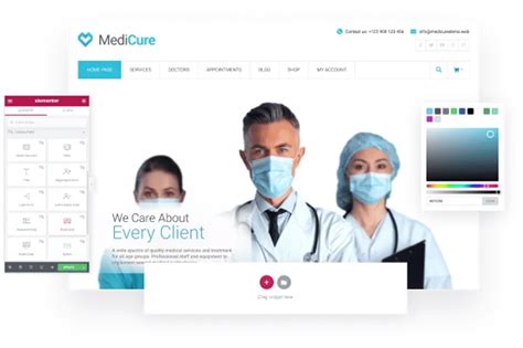 Medicure Health And Medical Wordpress Theme Cmsmasters Studio