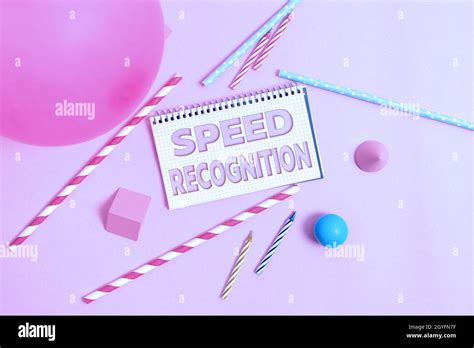 Text Caption Presenting Speed Recognition Business Concept Technology