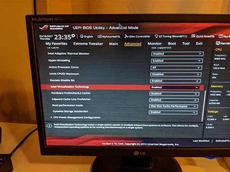SOLVED IOMMU VT D Disabled Despite Being Enabled In BIOS General Support Unraid
