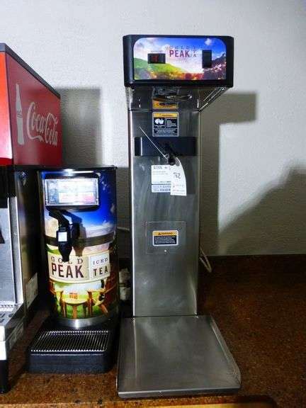 Bunn Tea Brewer With Dispenser Yellow Tag Auctions