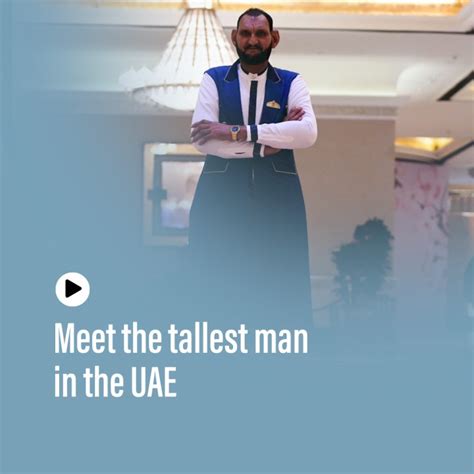 Video Bolaji Olajide On Linkedin Meet The Tallest Man In The Uae