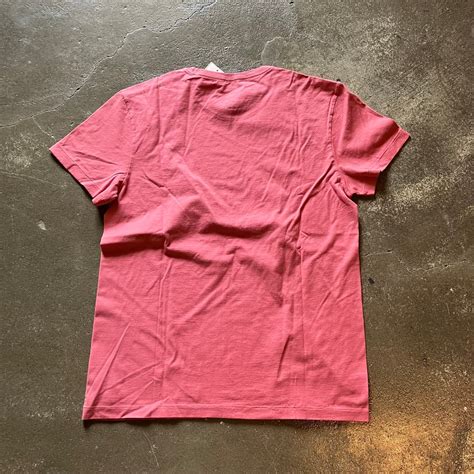 R R L 체인스티치 하프셔츠 M 후루츠패밀리