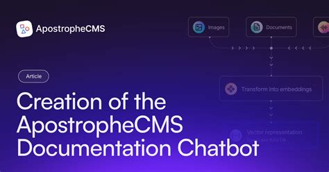 Creating An Ai Powered Apostrophecms Documentation Chatbot