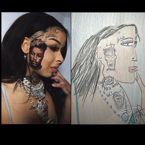 Chrisean Blueface Tattoo Rdoodles
