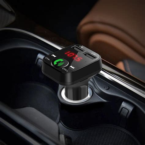 Kit De Manos Libres Para Coche Transmisor Fm Con Grandado