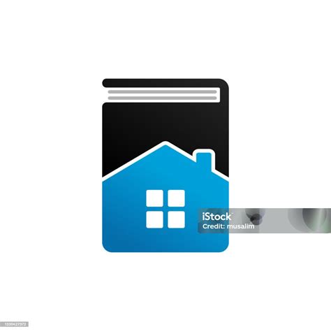 책 집 로고 템플릿 디자인 벡터 엠블럼 디자인 개념 창조적 인 기호 아이콘 개념에 대한 스톡 벡터 아트 및 기타 이미지 개념