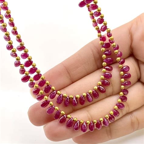Ruby Beads Shop Natural Ruby Stone Beads Wholesale