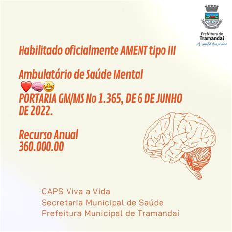 Caps Tramandaí é Habilitado No Ambulatório De Saúde Mental Pelo