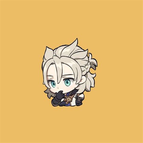 Albedo Chibi Sticker ♡︎ Albedo Chibi Fan Art