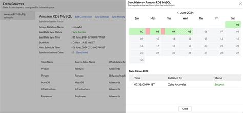 Import Data From Amazon Rds Mysql Zoho Analytics Help