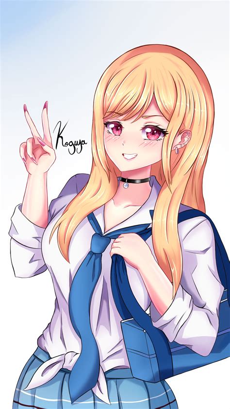Marin Kitagawa Fanart By Koguja On Deviantart