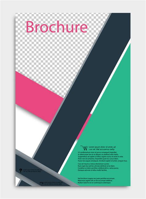 벡터에 대 한 브로셔 디자인 기업 비즈니스 템플릿 Ai Eps Uidownload