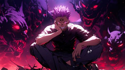 Sukuna Laptop Wallpapers Wallpaper Cave