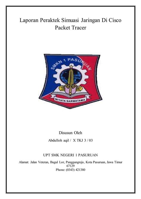 Membuat Simulasi Jaringan Dengan Cisco Packet Tracer Pdf