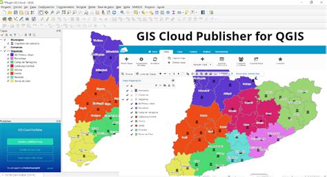 Prueba El Plugin Gis Cloud Publisher Para Qgis