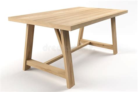 Table Ai Generated White Background Stock Illustrations 98163 Table