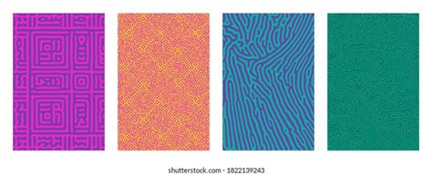 Vector Abstract Background Bio Diffusion Turing Stock Vector Royalty