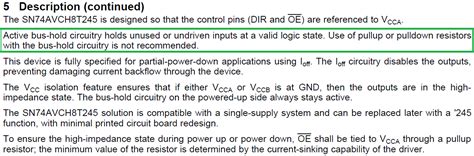 Sn Avch T Sn Avch T Unused Inputs Logic Forum Logic TI E E Support Forums