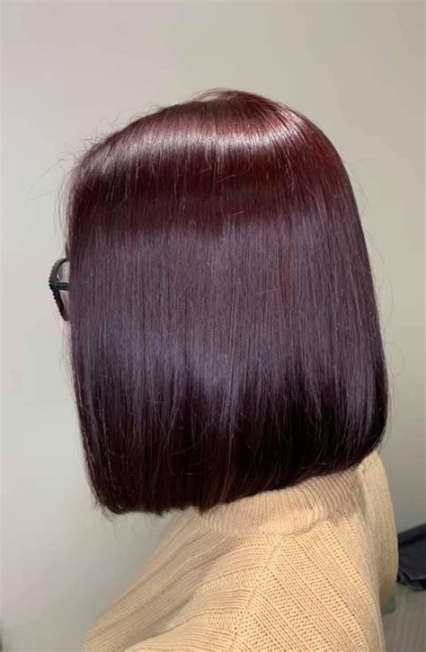 Pin By Amber On Hair Diaries Burgundy Hair Wine Hair Dyed Natural Hair