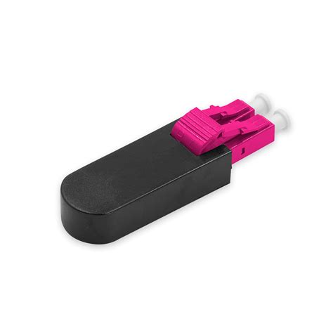 LC UPC Duplex OM Multimode Fiber Loopback Module PVC OFNR Miljet